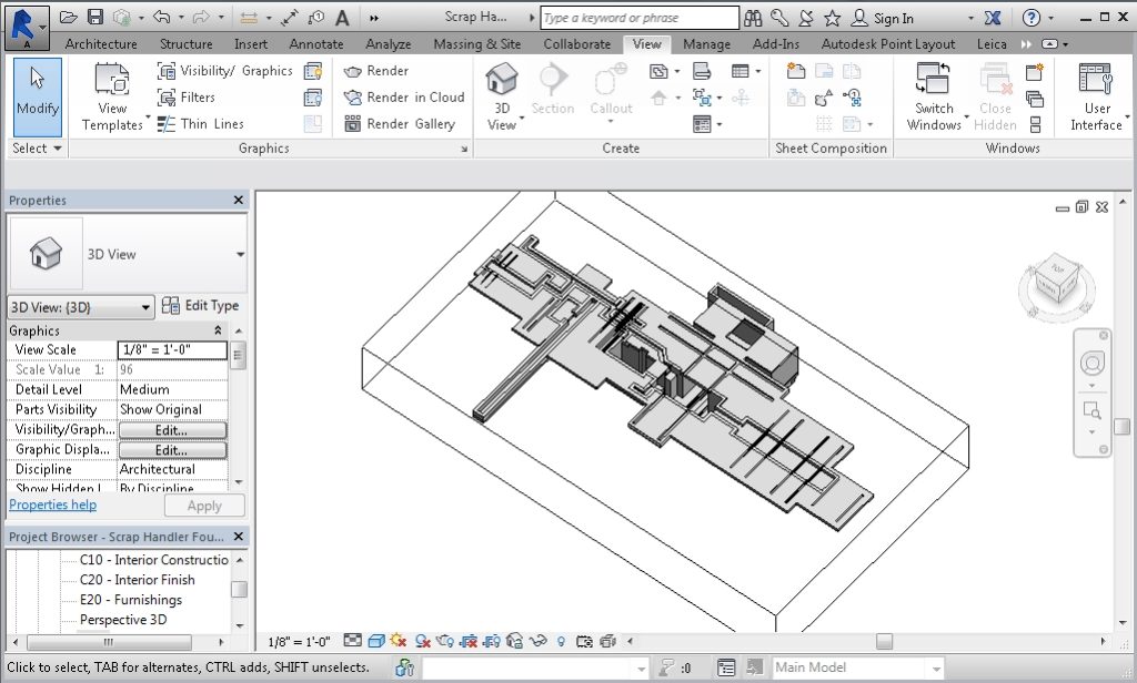 iCON build 3D Model Viewer_Revit original - Hexagon Geosystems Blog
