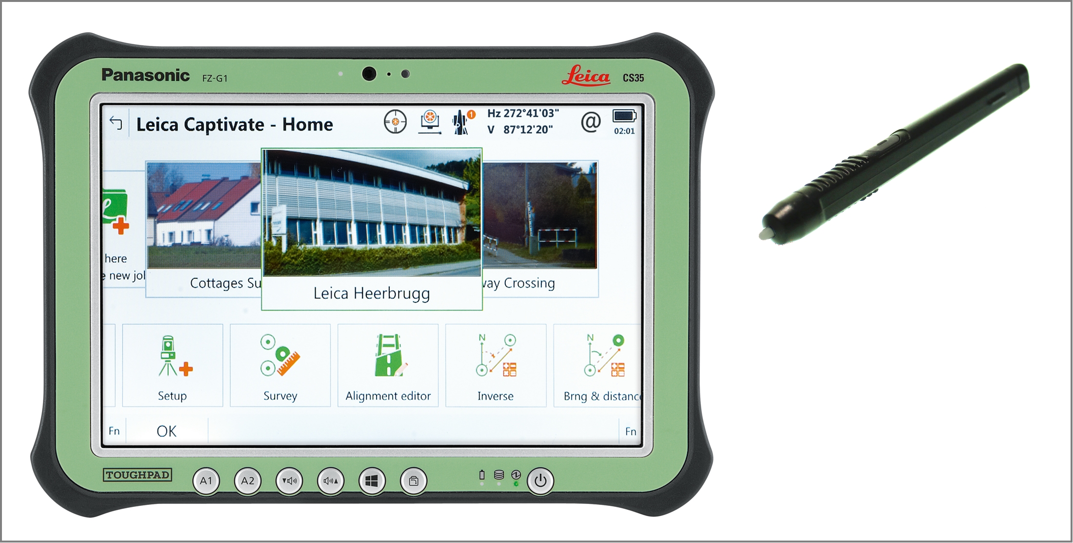 New Leica CS35 field tablet: Performance update and improved usability ...